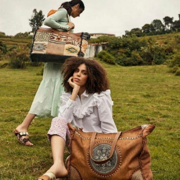 Myra Bag | Bags | Myra Bag S439 Woodsy Weekender Large Tote 195x9x155 ...